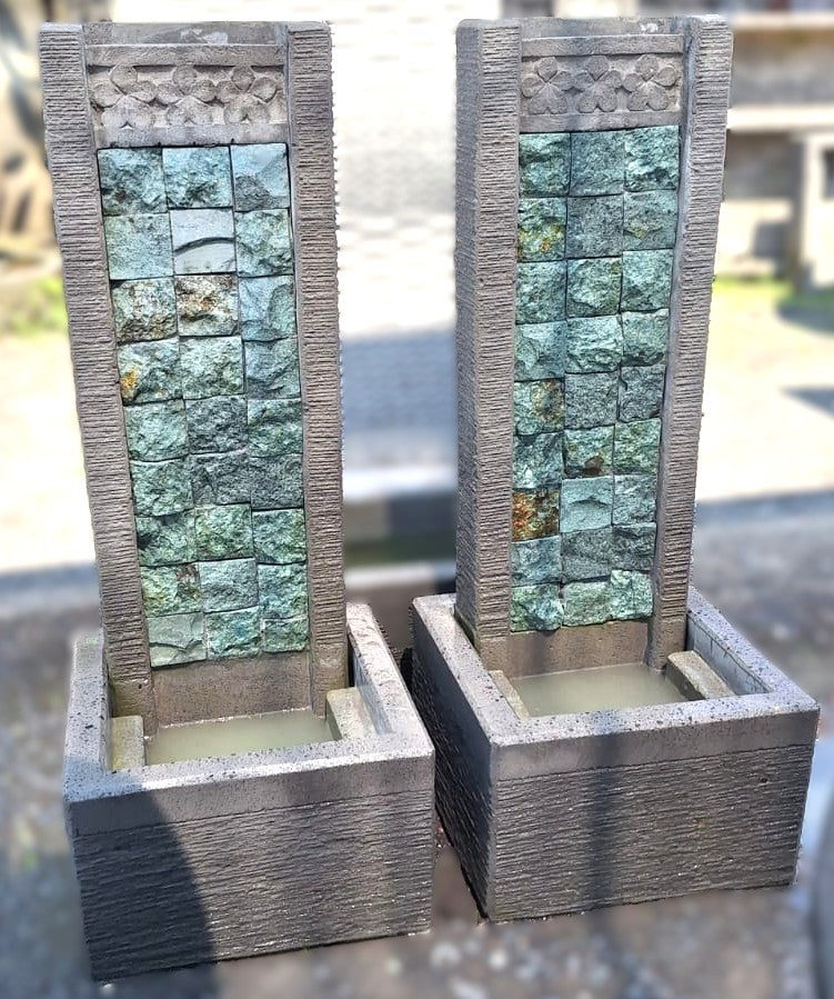 Water Feature - Jade Column - 90cm – Luxe Coastal Collections